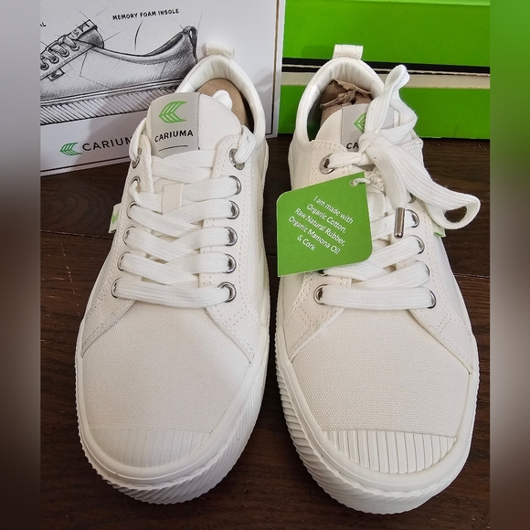 Cariuma | Shoes | Cariuma Oca Low Offwhite Canvas Sneaker Nib | Poshmark